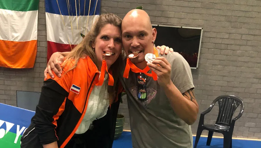 Rowan en Miranda speelden mee met de Nations Cup van de veteranen