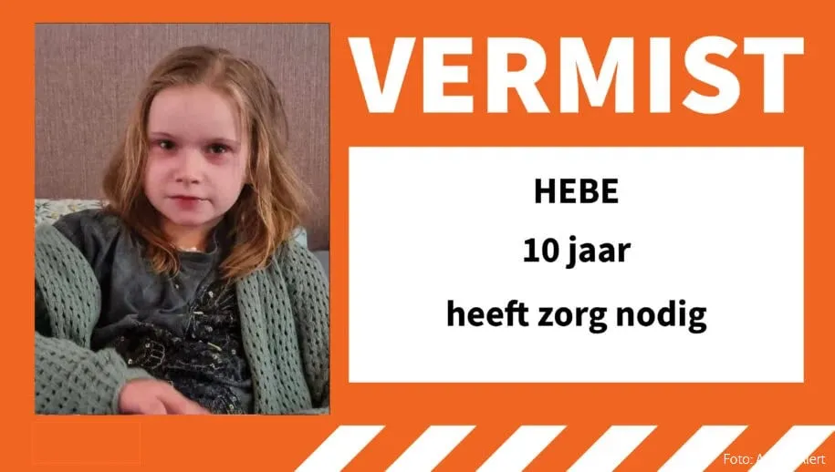 [AMBER ALERT] 10-jarig gehandicapt meisje vermist, laatst gezien ...