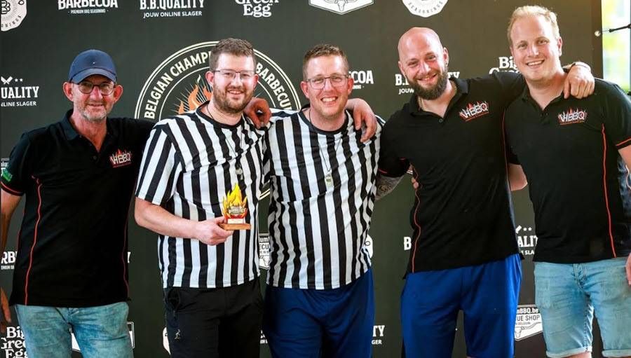 1e prijs Vaartse Hoeve BBQ-Team