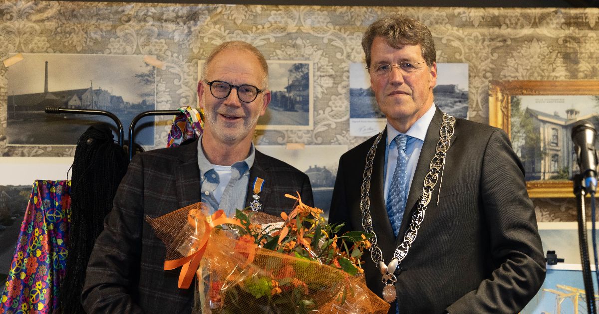 Koninklijke Onderscheiding voor Rikus Haasken