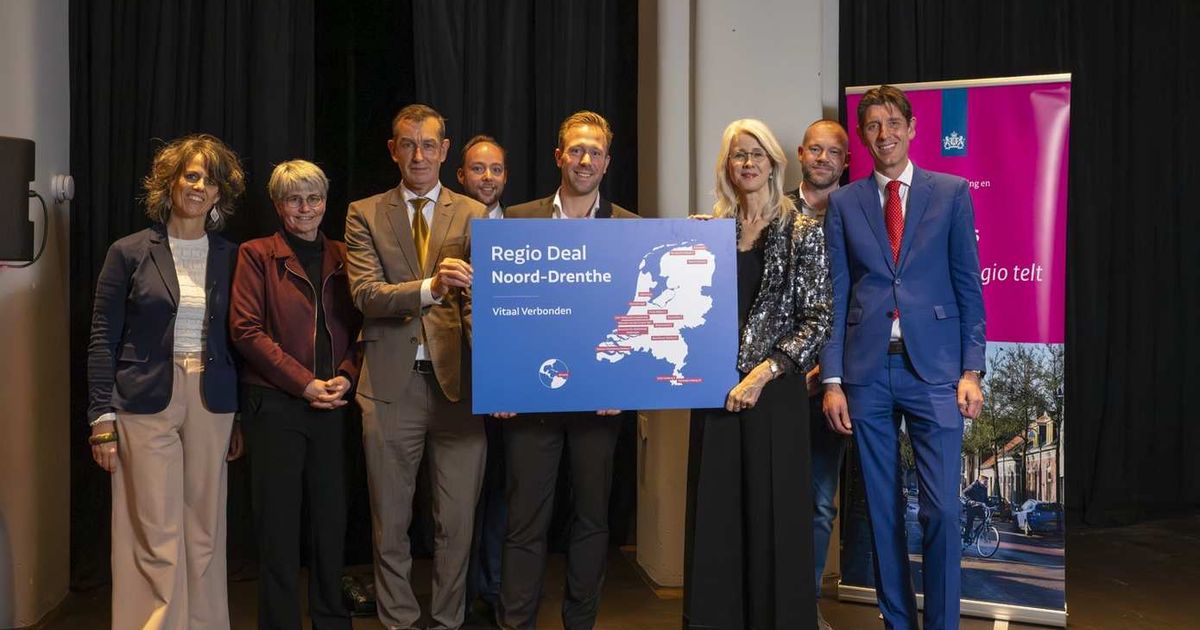 €30 miljoen voor een sterke leefbare regio Noord-Drenthe