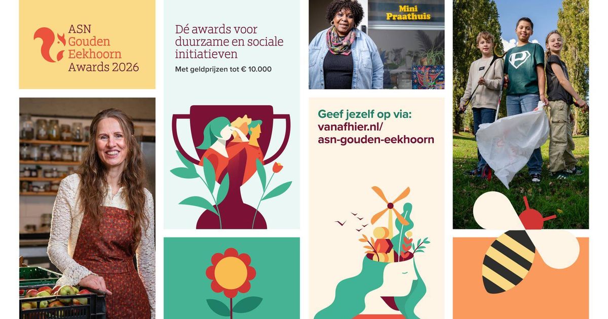 ASN Bank zoekt toekomstmakers uit Noord-Brabant voor de ASN Gouden ...