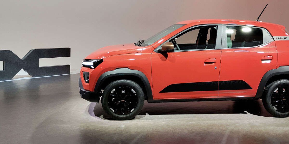 De vernieuwde Dacia Spring is goedkoop, elektrisch én voorzien van ...