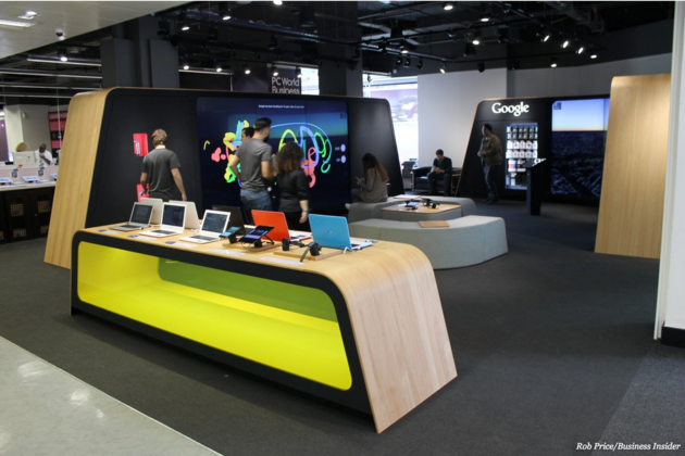 Eerste Google Shop geopend in Londen