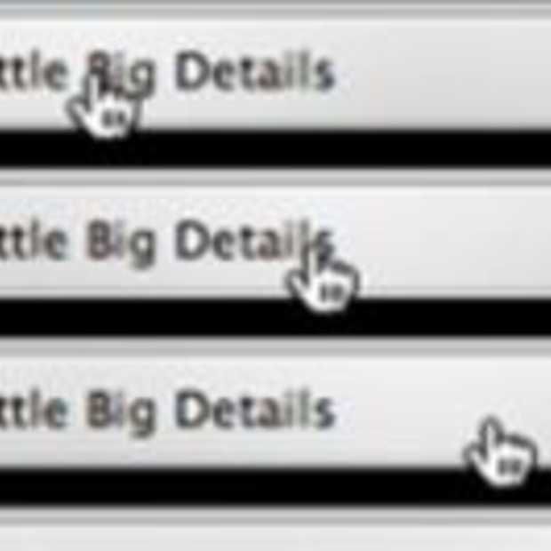 Little Big Details: met het oog op het grote belang van kleine details