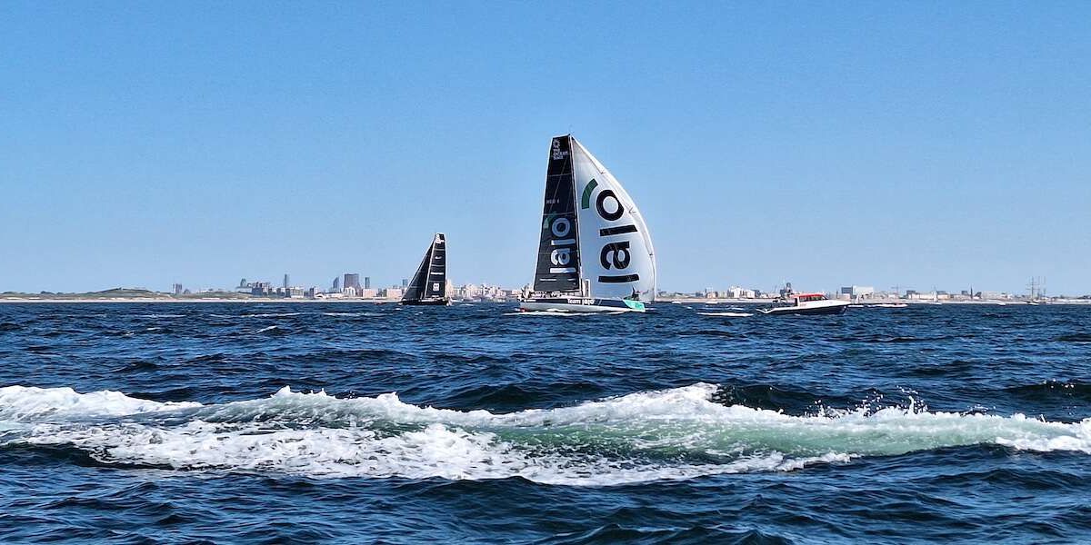 Volvo EX30 te zien bij The Ocean Race