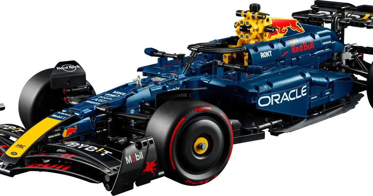Must have: Oracle Red Bull Racing RB20 F1 auto van LEGO