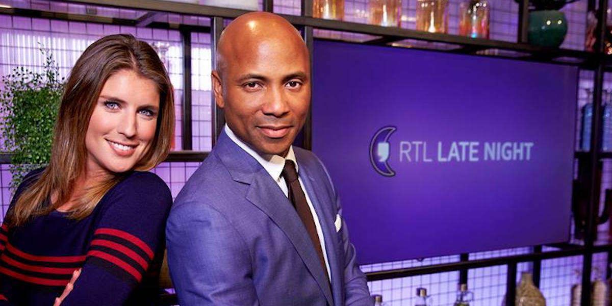 RTL Late Night laat kijkers via een videoverbinding deelnemen aan de ...