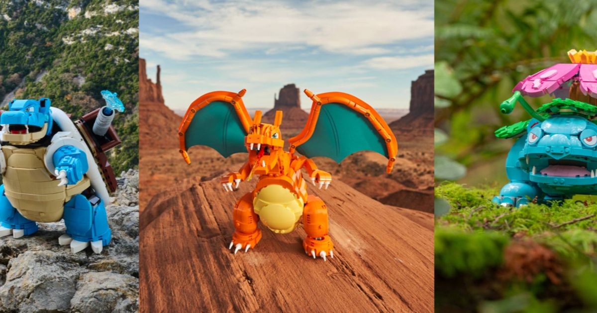 LEGO heeft nu ook Pokémon: Pikachu, Eevee, Charizard en meer