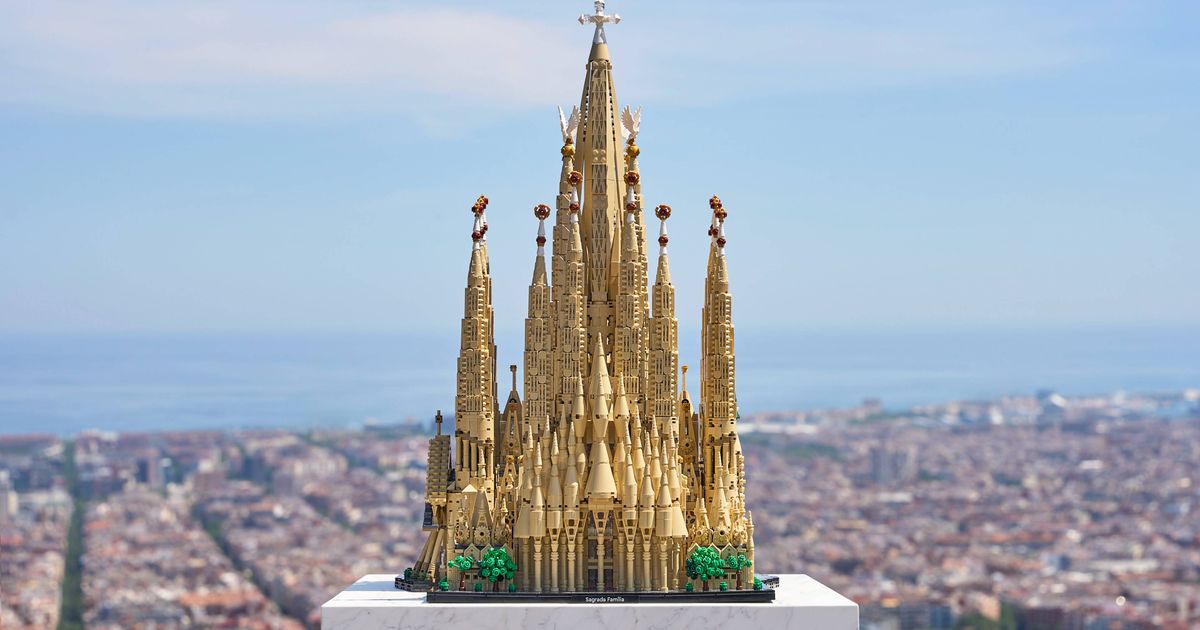LEGO onthult grootste set ooit: Sagrada Família met 12.060 stenen
