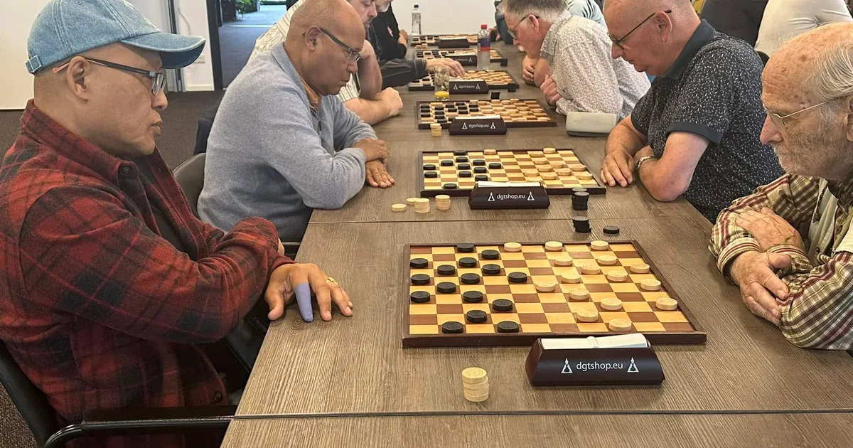 Wereldkampioenschap Dammen in Wagenings Stadhuis