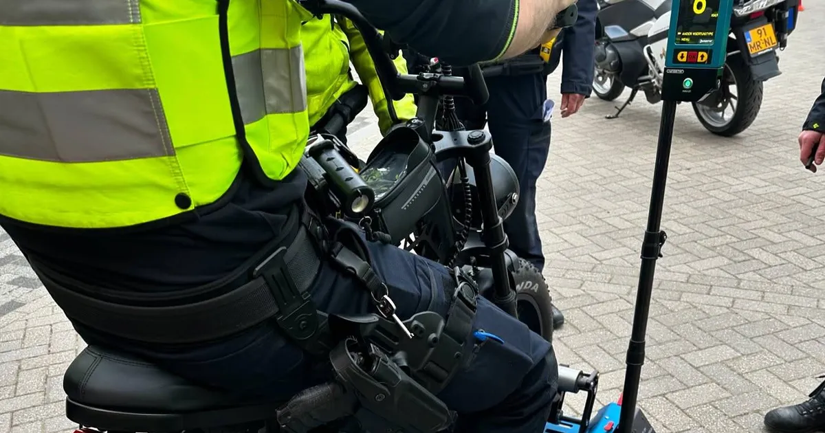 Verkeerscontrole Politie Ede