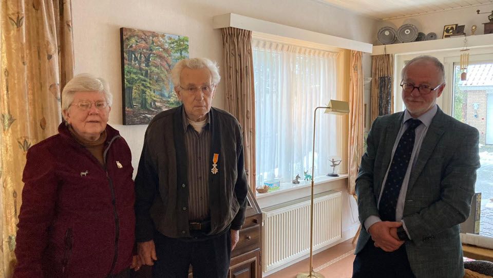 Koninklijke Onderscheiding voor de heer T. Bleijenberg uit Ermelo