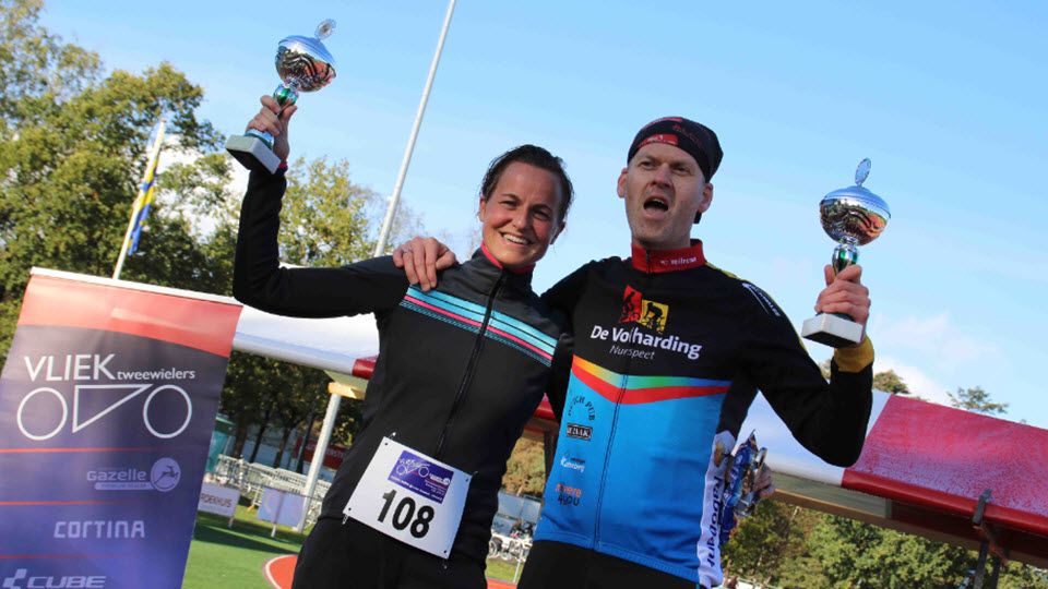 Tanya Pit en Albert Poortinga Beste Ermeloers bij Athlos Vliek RunBikeRun