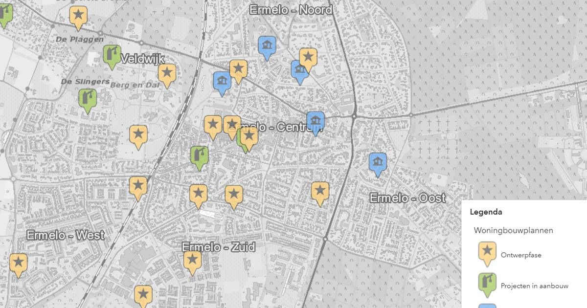 Gemeente Ermelo werkt mee aan realisatie 55 nieuwe woningen in diverse ...