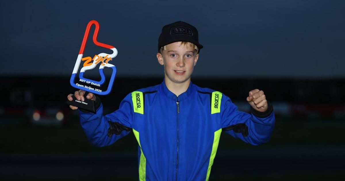 Racetalent Sem Schoolderman uit Ermelo in de voetsporen van vader ...