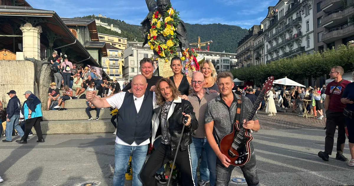 Queen tribute band Crazy Little Things op de Freddie Celebration Days