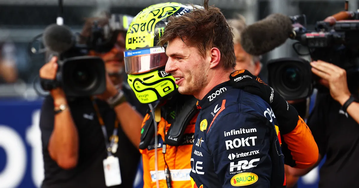 Norris verwacht verandering in relatie met Verstappen: 'Is precies wat ik wil'