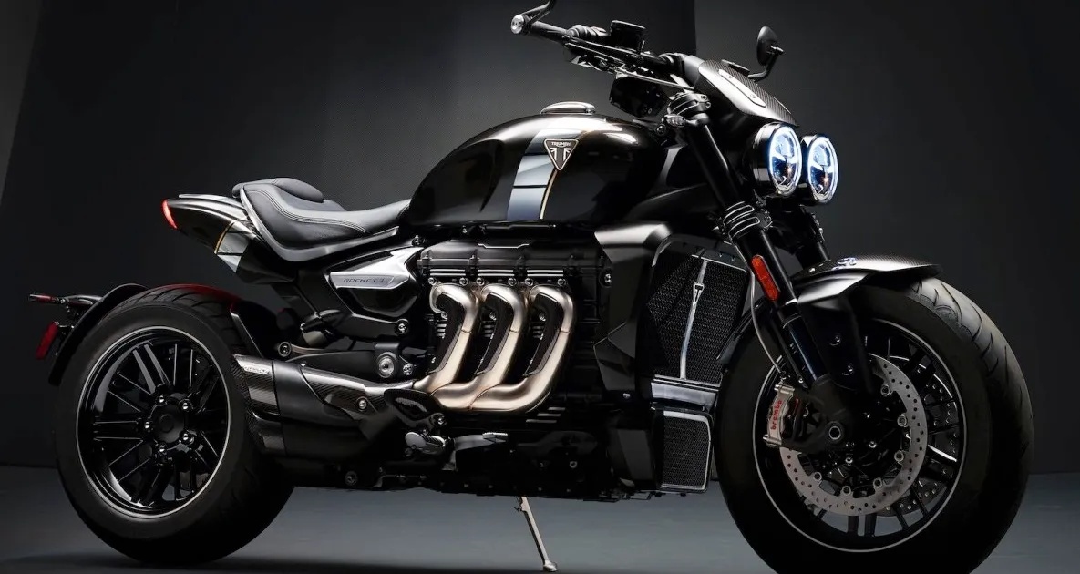 De nieuwe Triumph TFC Rocket III is een absolute eyecatcher
