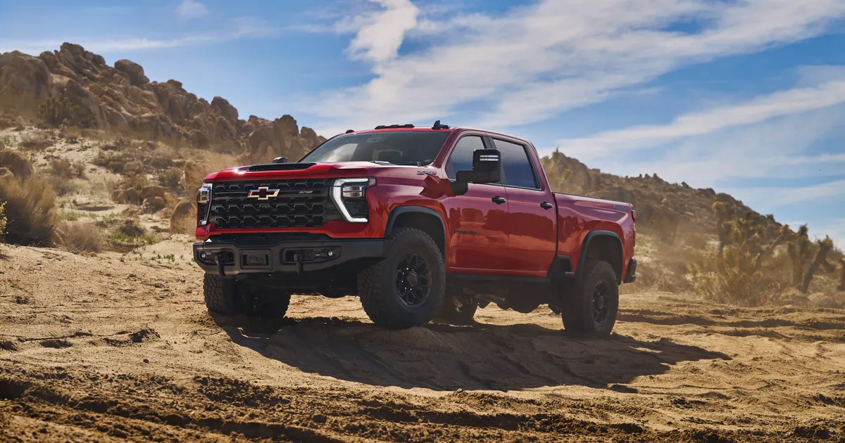Chevrolet dropt de eerste Silverado HD ZR2 offroad pick-up