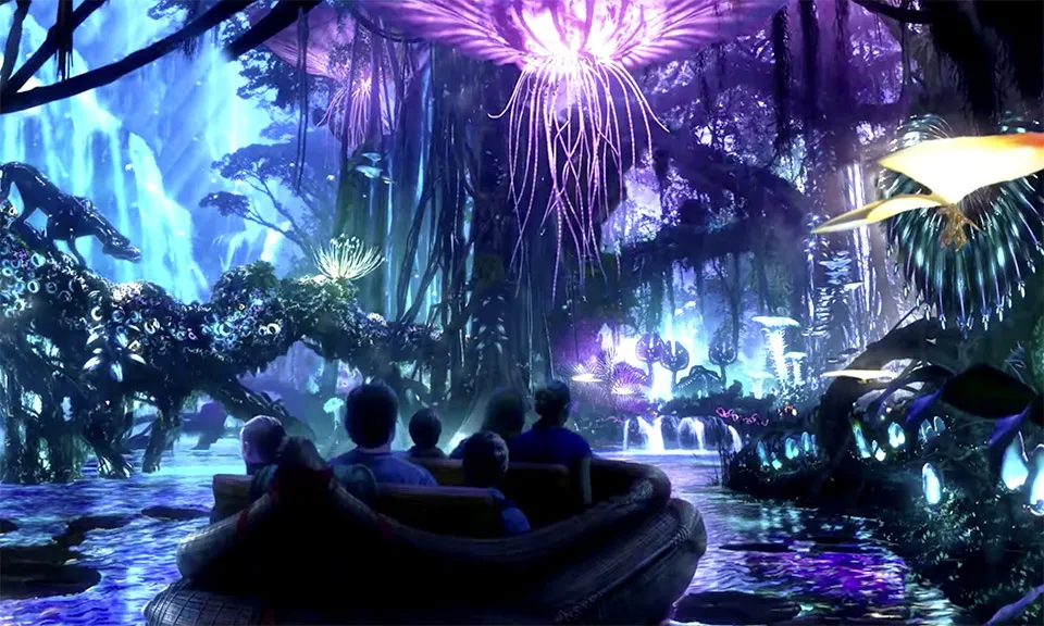 Disney bouwt waanzinnige Avatar attractie