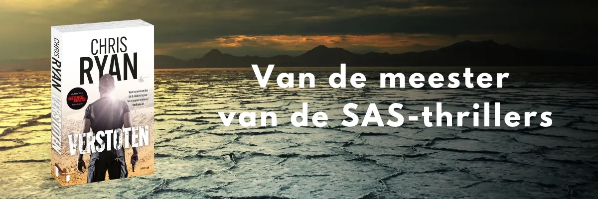 'Verstoten' is de nieuwe militaire thriller van Chris Ryan (winnen?)