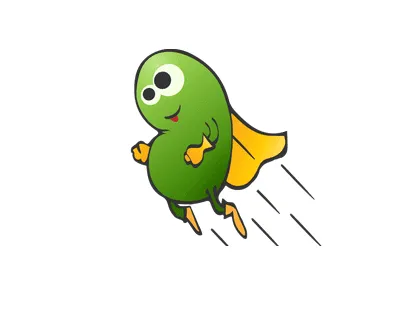 Jack en zijn gigantische BitBean staak