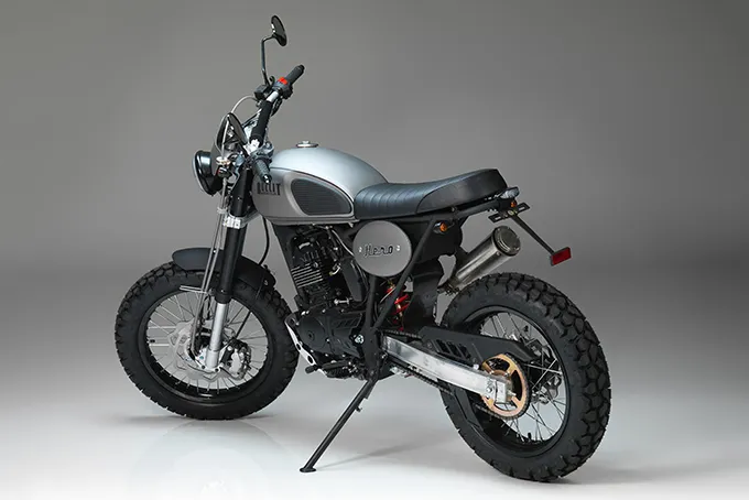 Bullit Motorcycles' Hero 125 is een behendige maar vooral betaalbare motor
