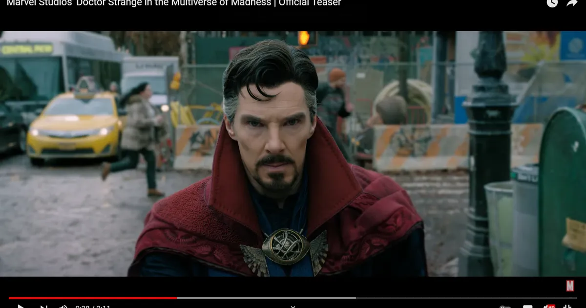 Marvel dropt sicke teaser van Doctor Strange in the Multiverse of Madness