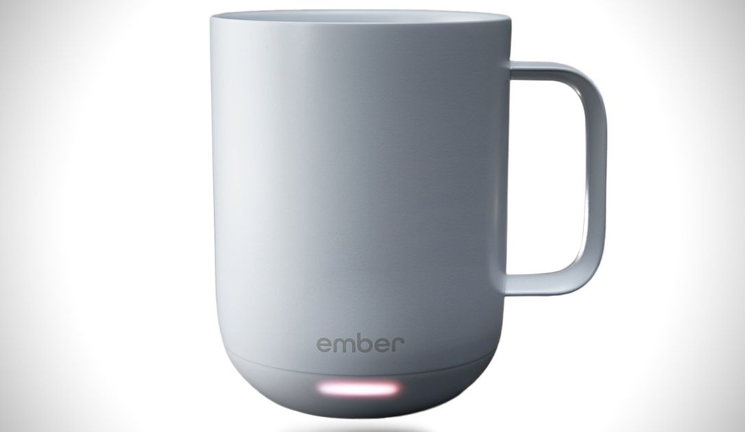 Ember Ceramic Smart Mug houdt je koffie perfect op temperatuur