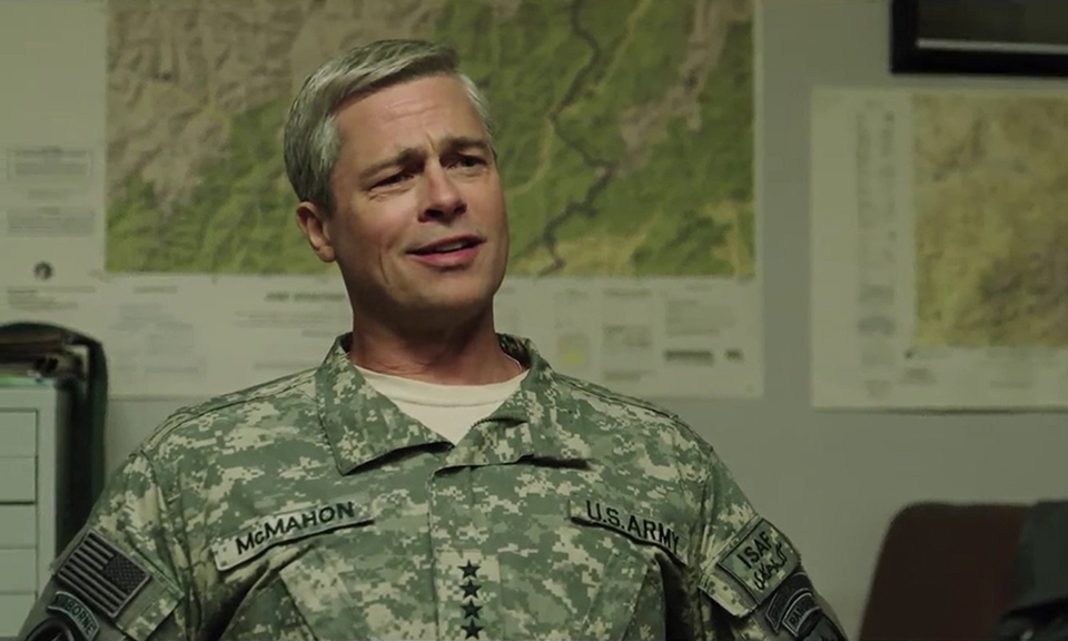 Trailer War Machine lokt ons naar Netflix