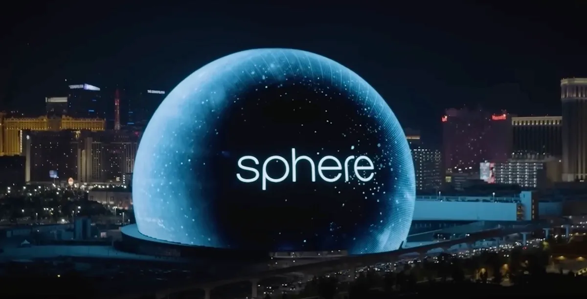Las Vegas onthult The Sphere, een entertainmentwonder van dik twee ...