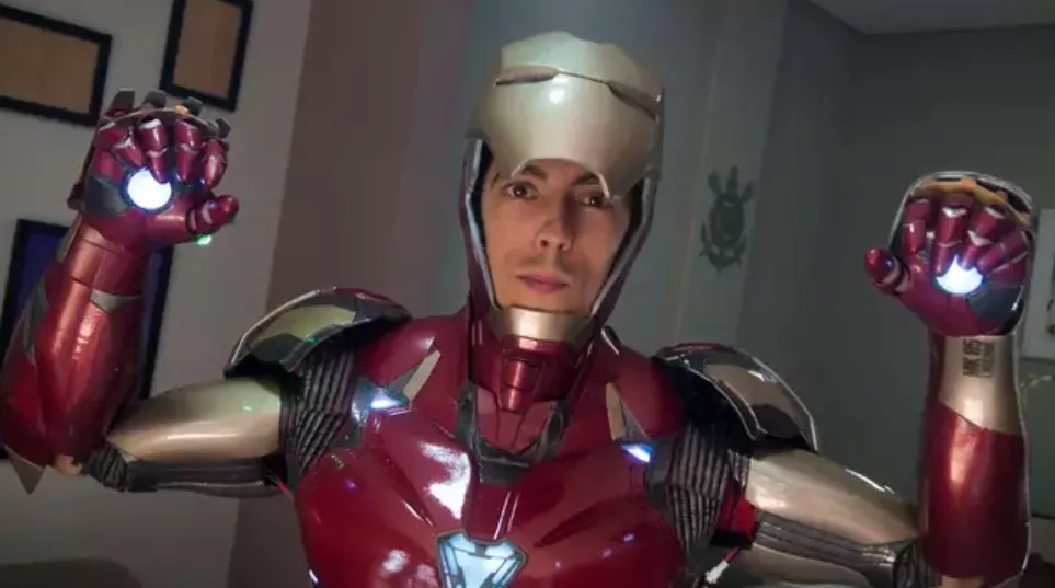 Deze man ontwierp een werkend Iron Man pak voor hemzelf
