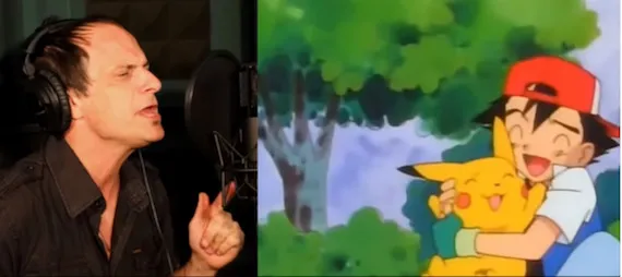 Dit is de zanger van de originele doch epische Pokémon theme song