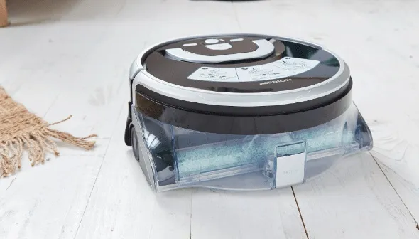 Deze dweilrobot van de Aldi ideaal voor iedereen die een hekel heeft ...