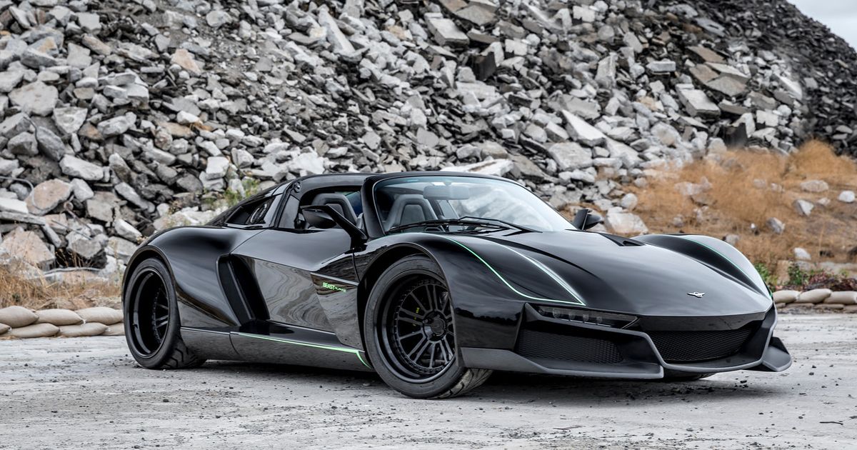Rezvani Beast Alpha X Blackbird is keihard