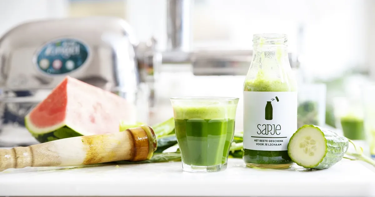 In drie dagen een paar kilo afvallen met een detox kuur van Sapje