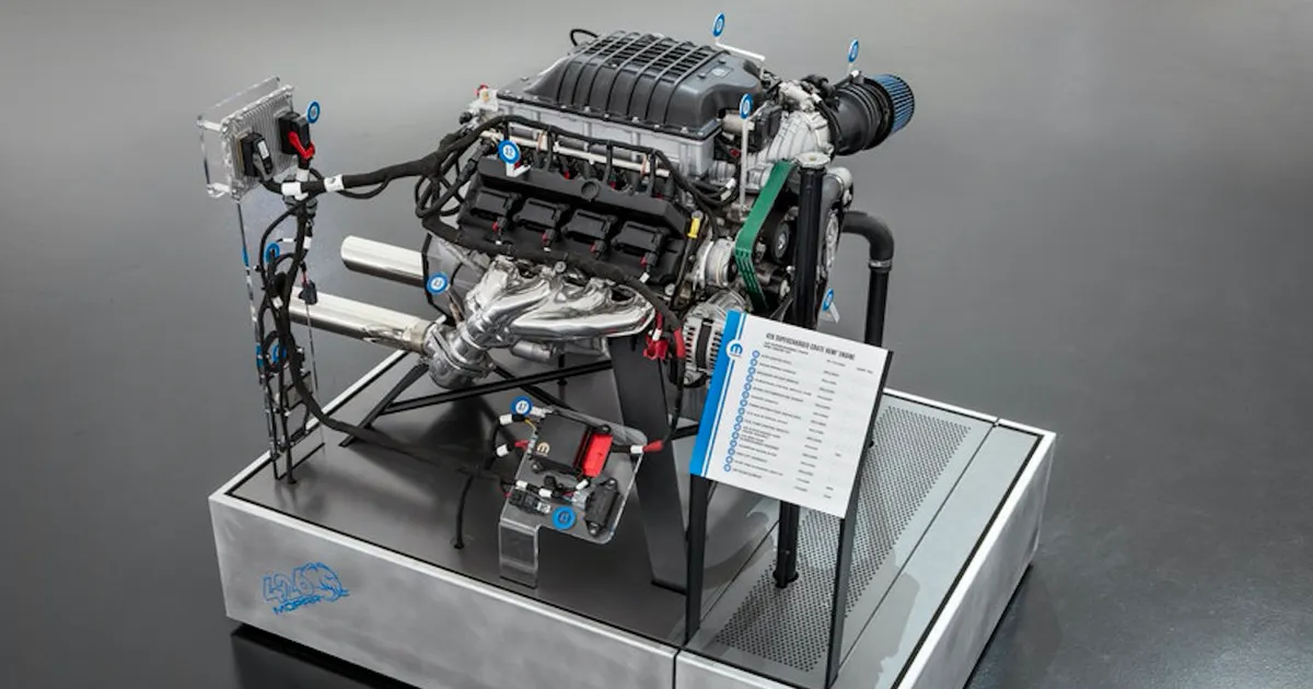 Dit losse motorblok met 1000 pk kopen om in je project car te bouwen
