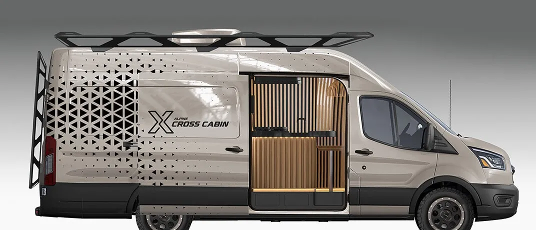 De Cross Cabin RV perfectioneert het mobiele thuiswerken op wielen