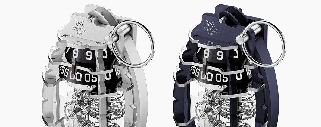 Deze Grenade-clock geeft je een nieuwe beleving tijdens het klokkijken