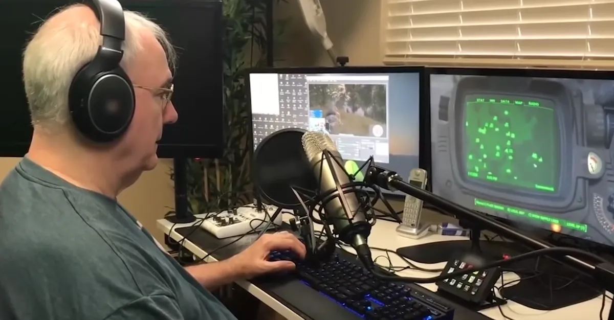 De 67-jarige Grandpa Gaming is een meestersniper in Call of Duty