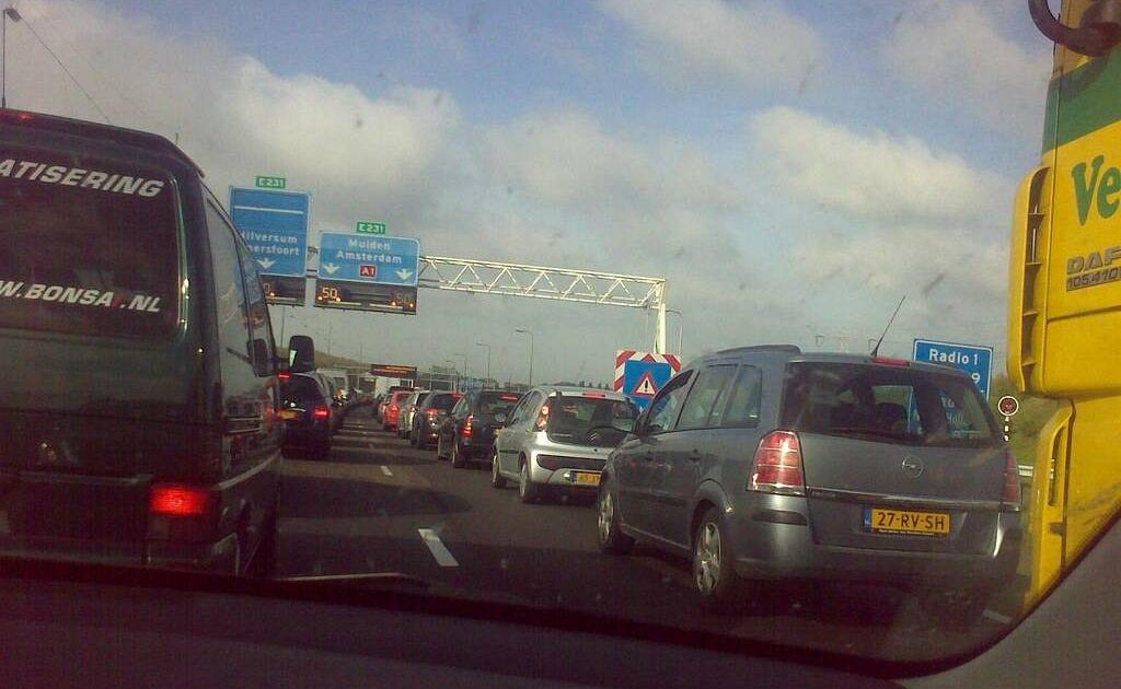 Zo zagen de files er in Nederland uit in 2025