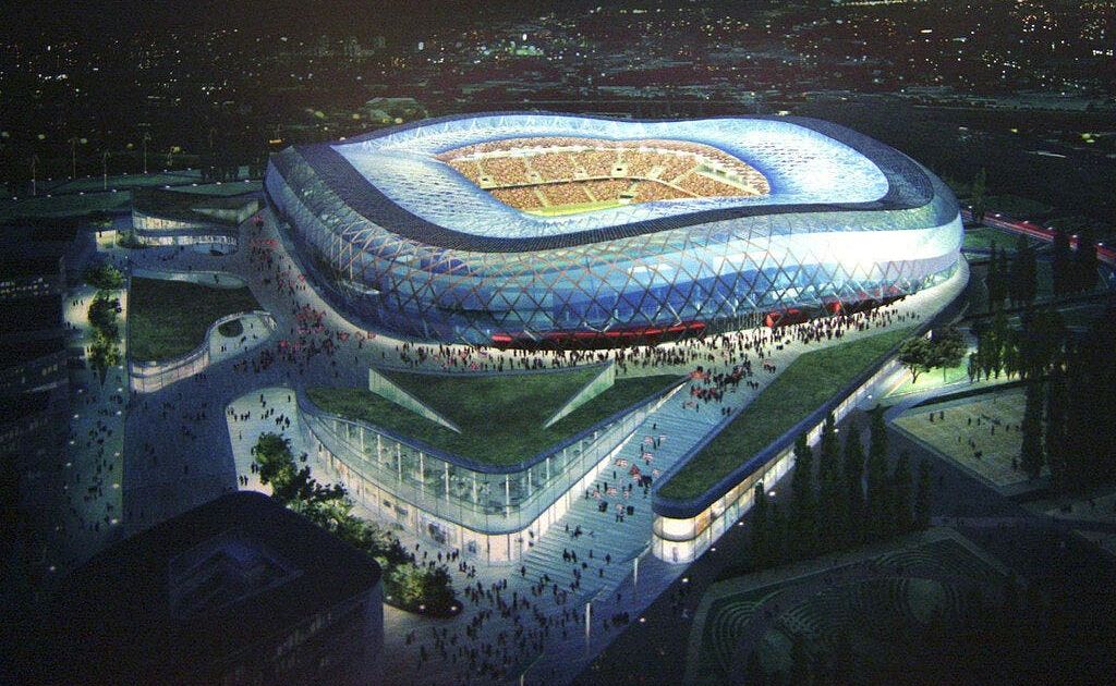 Photo : Le futur Olympic Nice Stadium