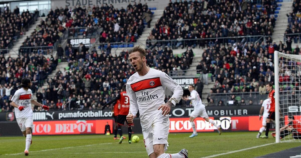 Beckham s'éclate en France et en Ligue 1 avec le PSG