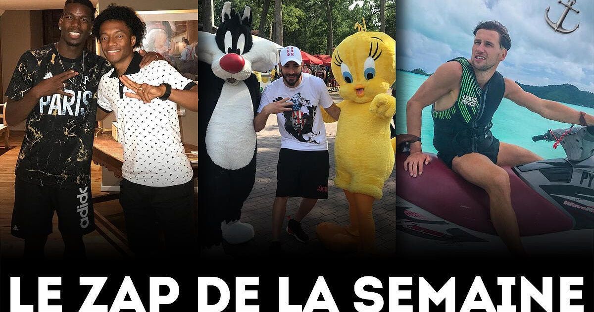 Benzema relax, Pogba autour du monde, les stars du foot en vacances