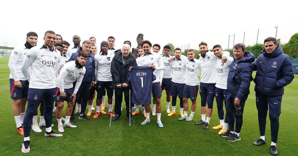 Charles Biétry présent à l'entraînement du PSG