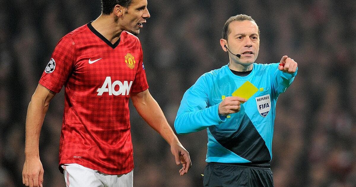 L'arbitre de Manchester United - Real Madrid ne regrette rien