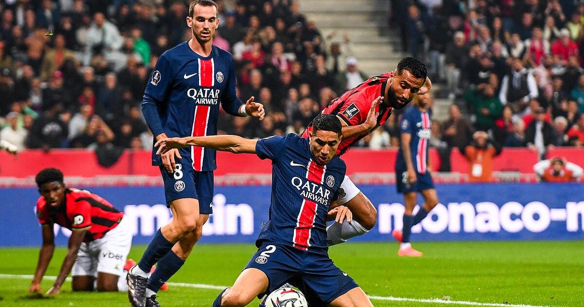 L1 : Bloqué par Nice, le PSG perd son fauteuil de leader