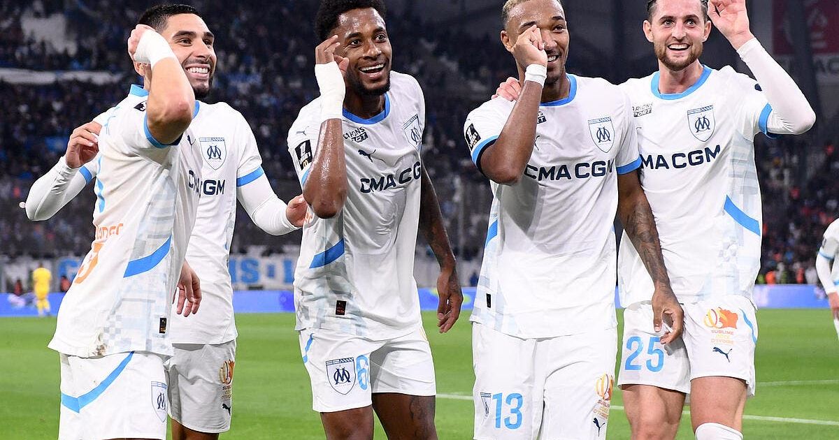 L1 : L'OM atomise Le Havre et consolide sa place de dauphin