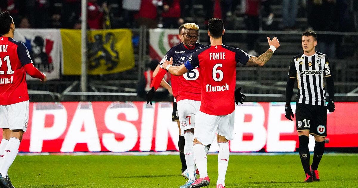 L1 : Le LOSC gagne à Angers, mais perd Osimhen